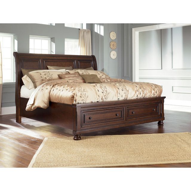 Oxford King Storage Sleigh Bed Bernie Phyl s Furniture