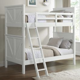 Tahoe Sea Shell Twin/Twin Bunk Bed - Bernie & Phyl’s Furniture