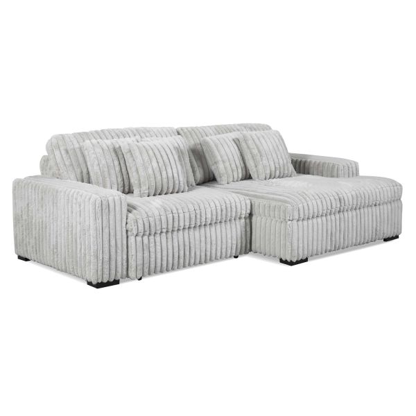 Buy Presley 2 Piece Power Slider Chaise Sectional Online at Bernie & Phyl’s
